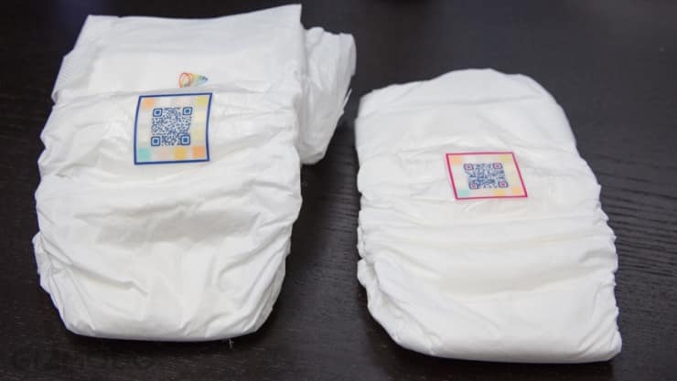 QR-Coded Diapers Track Your Baby's All-Important Health