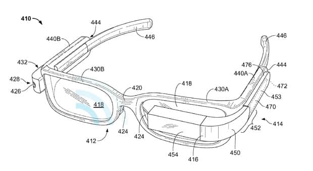 Google Patent Allows For Glass To Be Mounted On Normal Glasses