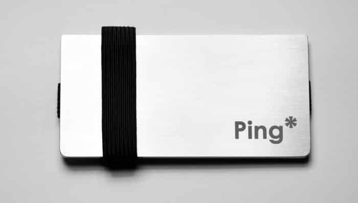 Introducing Ping, a Totally Thin and Totally Tech-Heavy Wallet