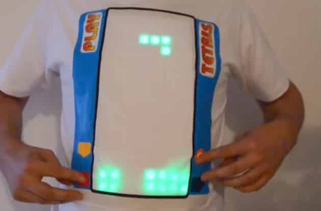 Finally the World Has a Playable Tetris T-Shirt