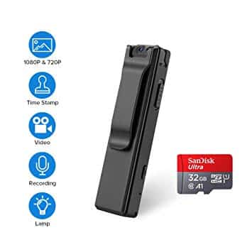 BOBLOV 1080P Mini Body Camera
