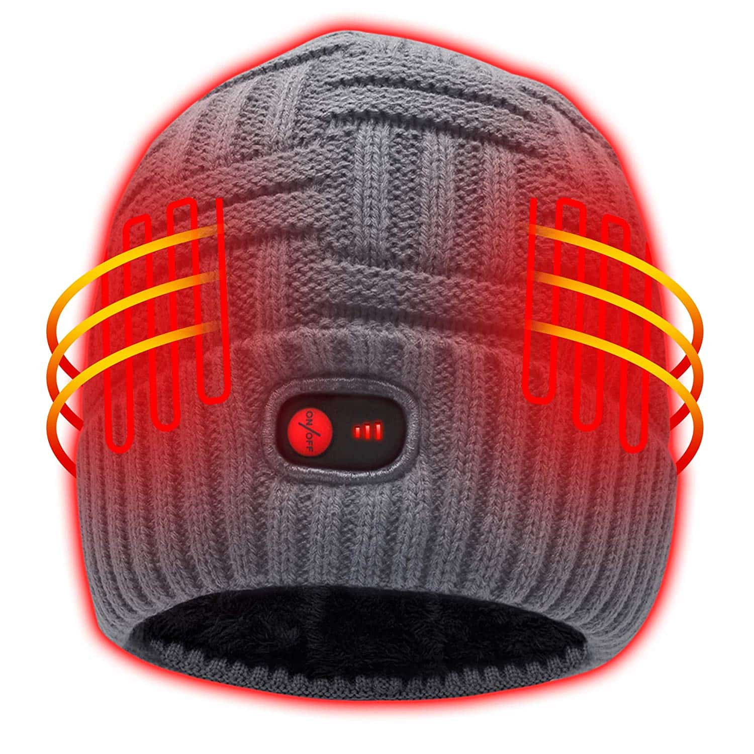 Heated Hat with Rechargeable Battery