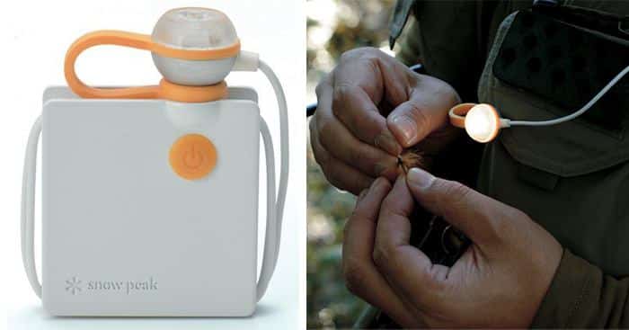 Snow Peak Lapel Torch Light