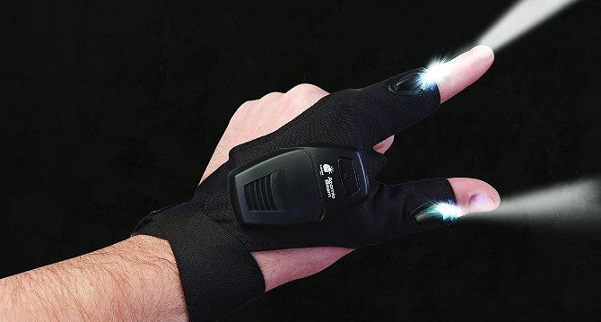 LED Flashlight Gloves