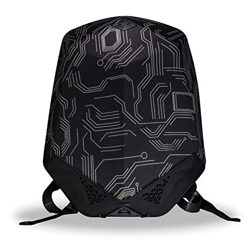 Hard-Shell Backpack with Built-In Speaker
