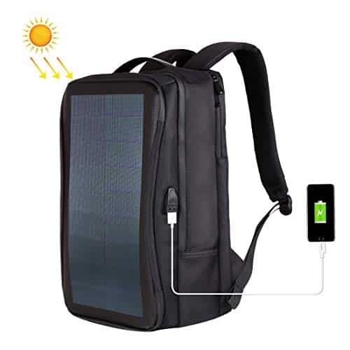 Solar Panel Power Backpack