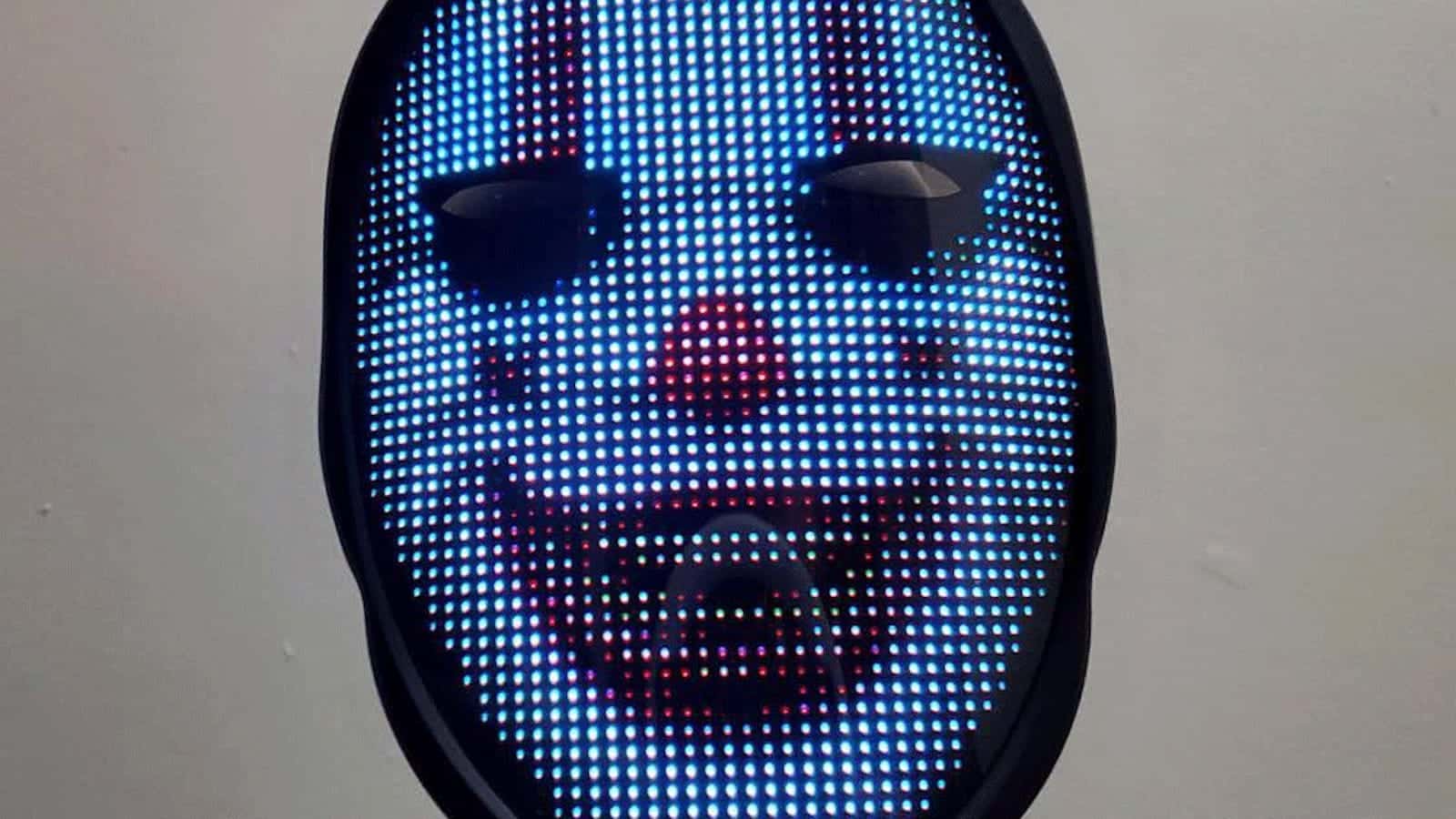 What’s Your FACE customizable LED mask lets you become any character of ...