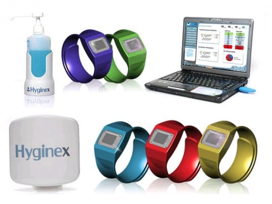 Hyginex bracelets will remind you to clean your dirty, dirty hands